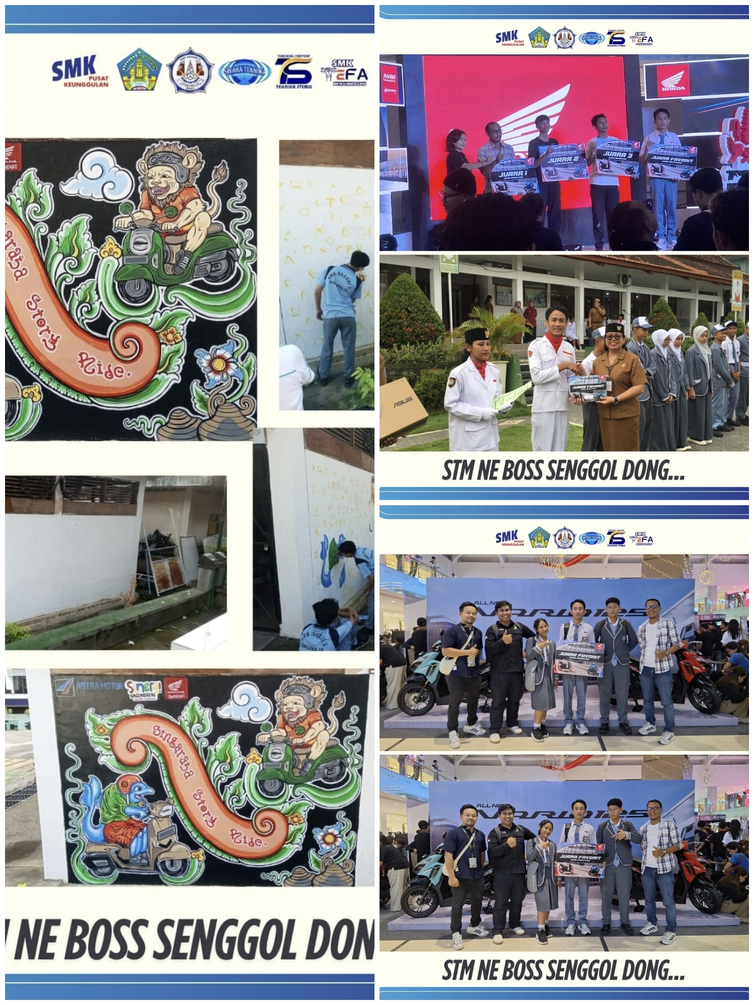 Juara Favorite Mural Competition | SMK Negeri 3 Singaraja