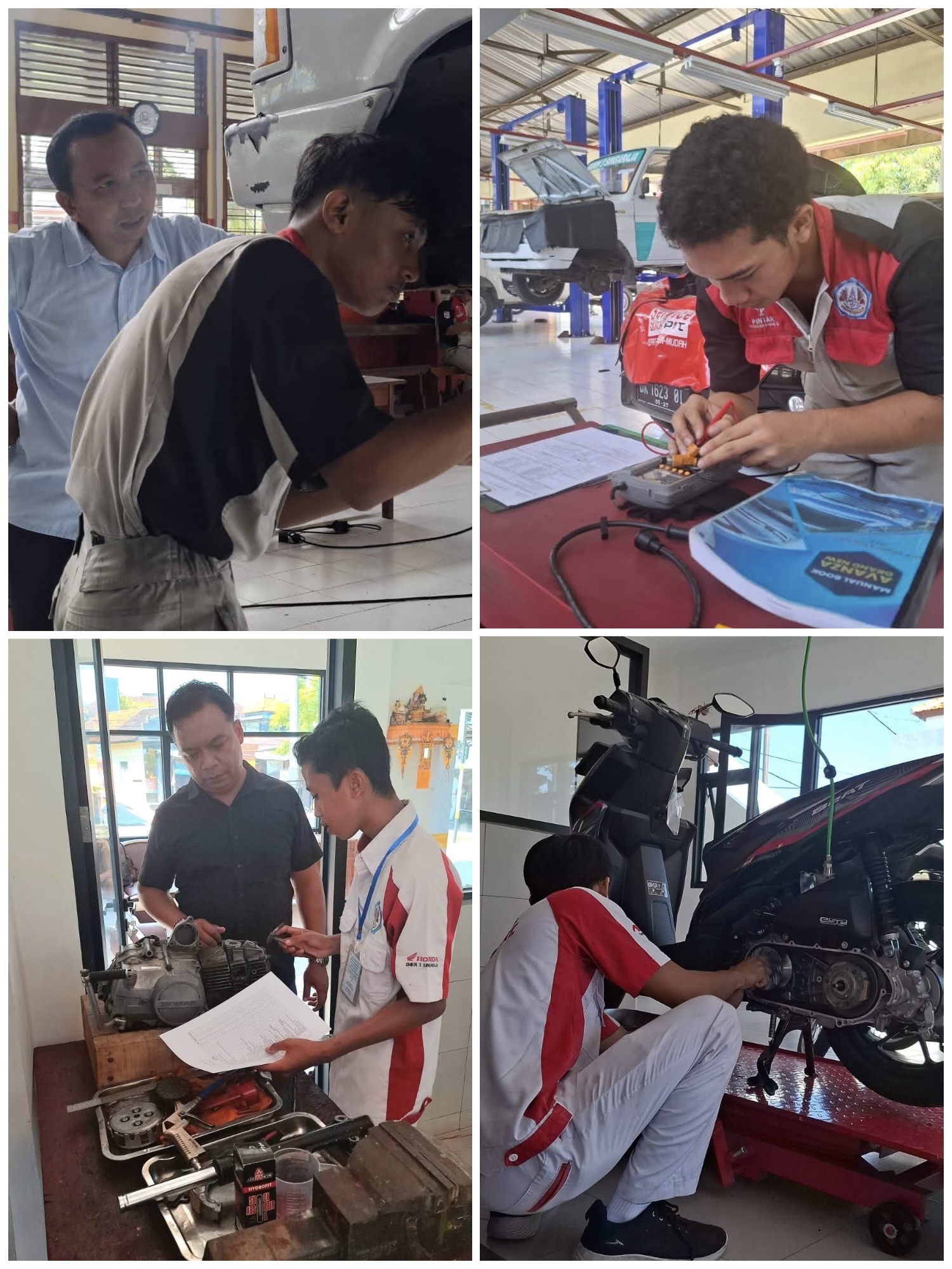 Uji Serkom TKR Dan TSM | SMK Negeri 3 Singaraja